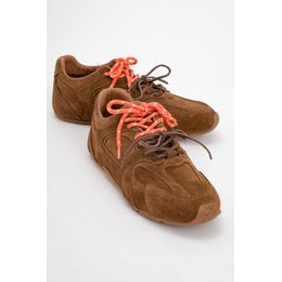 Selena Leder Turnschuhe Damen