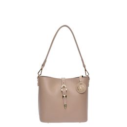 Roberta M Beige Rindsledertasche