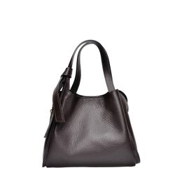 Anna Luchini Kastanienbraun Rindsledertasche