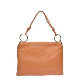 Luisa Vannini Braun Rindsledertasche