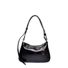Isabella Rhea Schwarz Rindsledertasche
