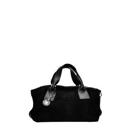 Anna Luchini Schwarz Rindsledertasche