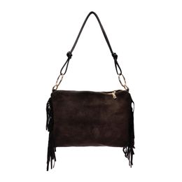 Isabella Rhea Kastanienbraun Rindsledertasche