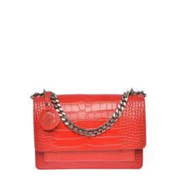 Luisa Vannini Rot Rindsledertasche