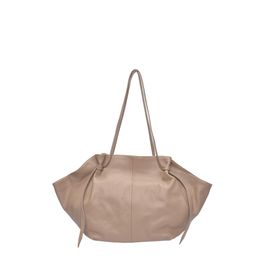 Roberta M Beige Rindsledertasche