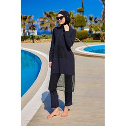 Marina Black Modest Bademode Burkini