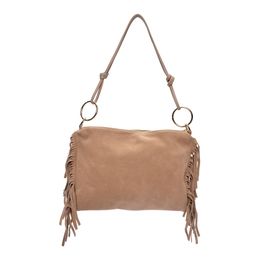 Isabella Rhea Beige Rindsledertasche