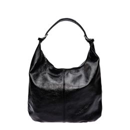 Anna Luchini Schwarz Rindsledertasche
