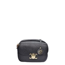 Luisa Vannini Schwarz Rindsledertasche