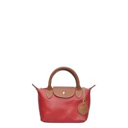 Roberta M Rot Rindsledertasche