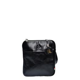 Anna Luchini Schwarz Rindsledertasche