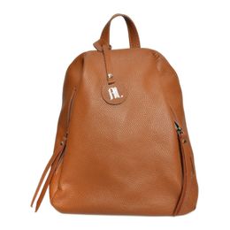 Anna Luchini Braun Rindsledertasche