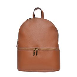 Isabella Rhea Braun Rindsledertasche