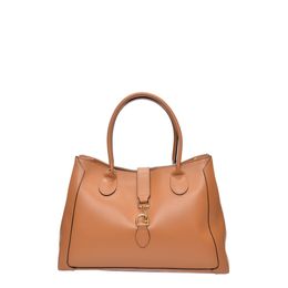Isabella Rhea Braun Rindsledertasche