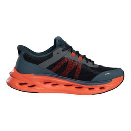Skechers - Herren Sneaker "Max Cushioning Glide-Step" (Marineblau/Orange)