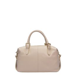 Luisa Vannini Beige Rindsledertasche