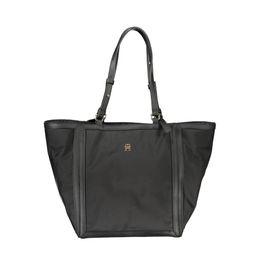 Tommy Hilfiger Julia Tote Nylon Tasche Schwarz