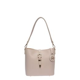 Roberta M Beige Rindsledertasche