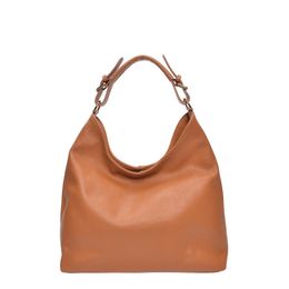 Anna Luchini Braun Rindsledertasche