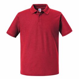 Russel Athletic Russell - "Authentic Eco" Poloshirt f&uuml;r Herren (Rot)
