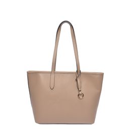 Roberta M Beige Rindsledertasche
