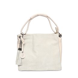 Luisa Vannini Beige Rindsledertasche