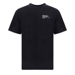 Dsquared2 Small Headquarters Logo Schwarzes T-shirt