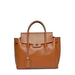 Luisa Vannini Braun Rindsledertasche