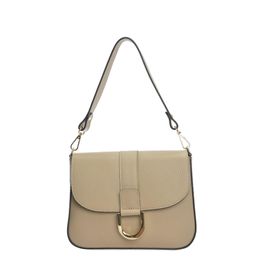 Anna Luchini Beige Rindsledertasche
