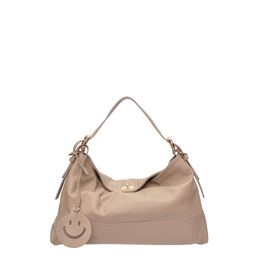 Luisa Vannini Beige Rindsledertasche