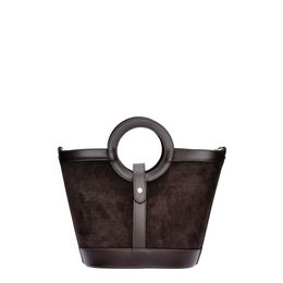 Anna Luchini Kastanienbraun Rindsledertasche