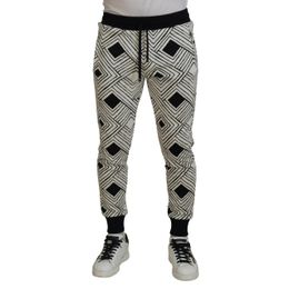 Dolce & Gabbana Geometrische Druck Jogginghose Pan74757