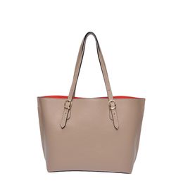 Isabella Rhea Beige Rindsledertasche