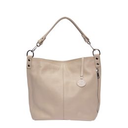 Roberta M Beige Rindsledertasche