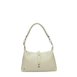 Anna Luchini Beige Rindsledertasche