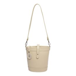 Anna Luchini Beige Rindsledertasche