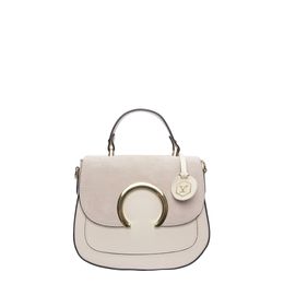Luisa Vannini Beige Rindsledertasche