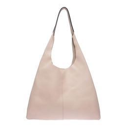 Luisa Vannini Beige Rindsledertasche