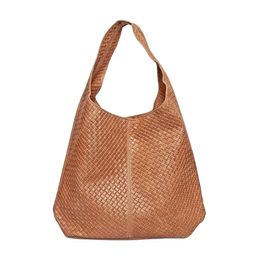Luisa Vannini Braun Rindsledertasche