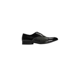 Roberto Pepe Luxus schwarze Kalbsleder Herren Slipper