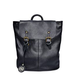 Roberta M Schwarz Rindsledertasche