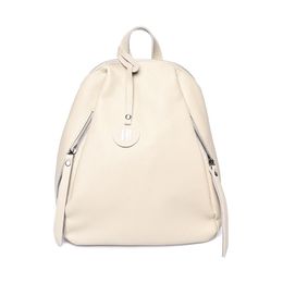 Anna Luchini Beige Rindsledertasche