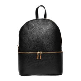 Isabella Rhea Schwarz Rindsledertasche
