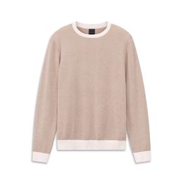 Bugatti Herren Pullover Rundhals aus reiner Baumwolle