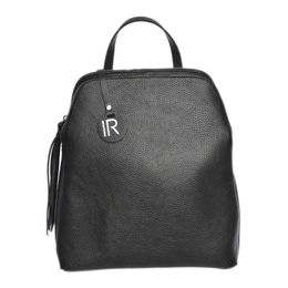 Isabella Rhea Schwarz Rindsledertasche