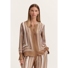 Bugatti Damen Bluse Modern Fit mit grafischem Print