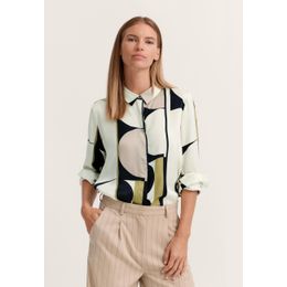 Bugatti Damen Hemdbluse mit verdeckter Knopfleiste
