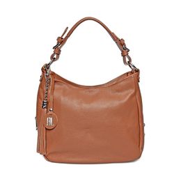 Anna Luchini Braun Rindsledertasche