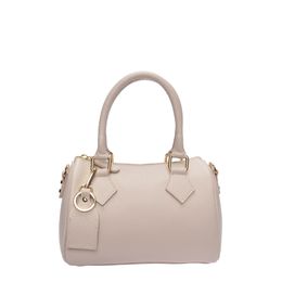 Luisa Vannini Beige Rindsledertasche