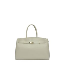Anna Luchini Beige Rindsledertasche
